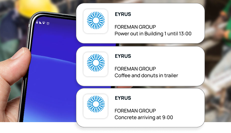 Eyrus Workforce Tracking